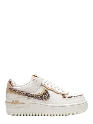 Nike Air Force 1 Low Shadow Leopard Sneakers - Neutrals