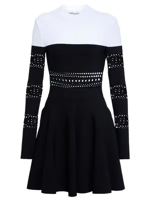 Alaïa Vienne Minidress - Black