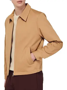 Sandro Sandro Cotton Jacket Beige