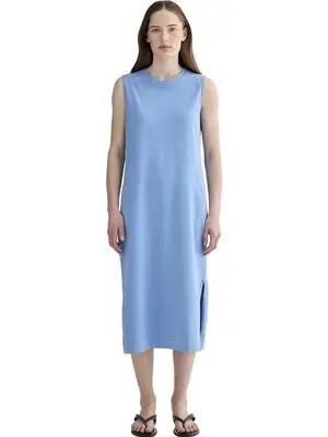 Everlane Weekend Tank Dress - Blue Opal