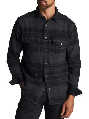 ROAN Axel Flannel Shirt Jacket - Midnight Plaid