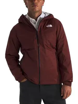 The North Face Alta Vista Water Repellent Packable Hooded Jacket - Sumac