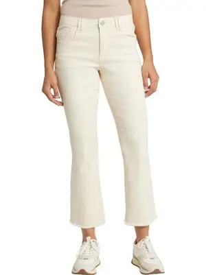 WIT & WISDOM Wit & Wisdom Tatum Frayed High-Waist Flare Jeans