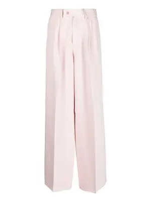 Amiri Wide-leg Tailored Trousers - Pink