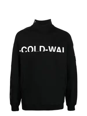 A-COLD-WALL* Logo-print Zip-fastening Sweatshirt - Black