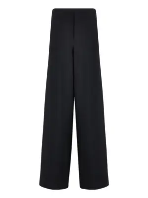 FERRAGAMO Three-pocket Straight Trousers - Black