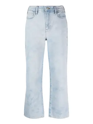 FRAME Le Jane Cropped Jeans - Blue