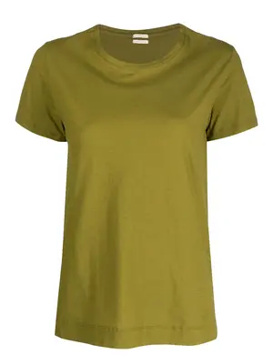 Massimo Alba Cotton T-shirt - Green