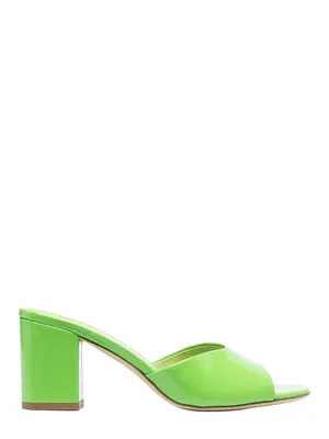 Paris Texas Anja Leather Sandals - Green