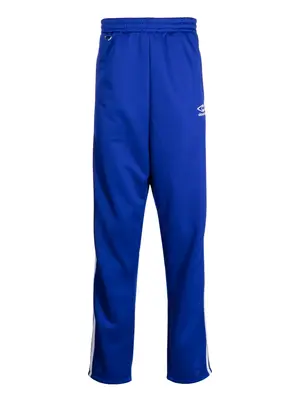 DOUBLET Embroidered-logo Track Pants - Blue