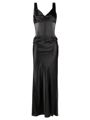 CHRISTOPHER ESBER Christopher Esber Sheer-Panel Gown