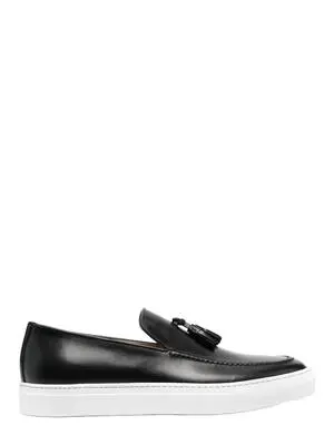 SCAROSSO Scarosso Amadeo Leather Sneakers Black