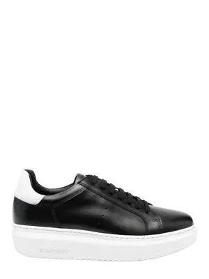 SCAROSSO Lace-up Sneakers - Black