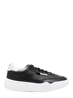 Adidas Low-top Leather Sneakers - Black
