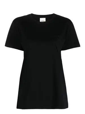 Isabel Marant Vidal Logo-print T-shirt - Black