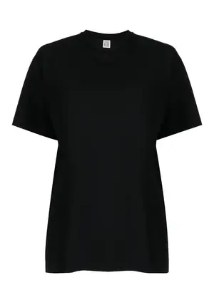 TOTEME Crew-neck T-shirt - Black