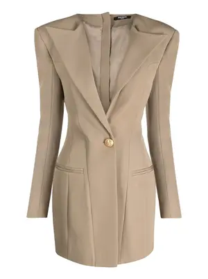 BALMAIN Balmain Single-Breasted Blazer Dress