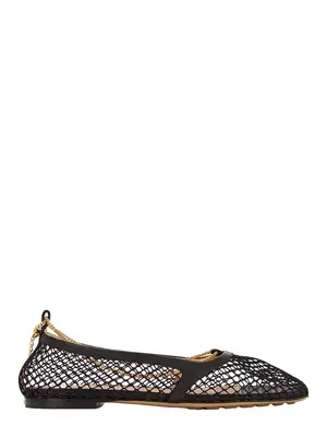 Bottega Veneta Stretch Flats - Black