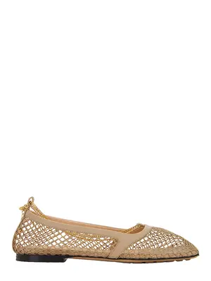 Bottega Veneta Stretch Flat - Beige