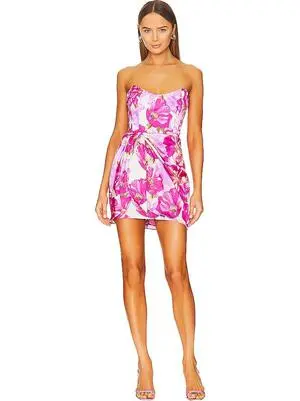 Katie May Electra Dress - Magenta Poppy
