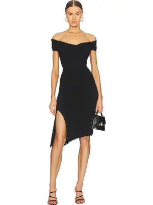 Diane Von Furstenberg Lovinia Dress - Black