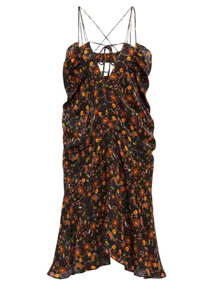 Isabel Marant Presly Floral Minidress - Multicoloured