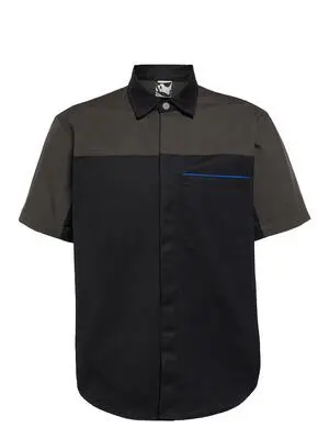 GR10K Cotton-blend Shirt - Black