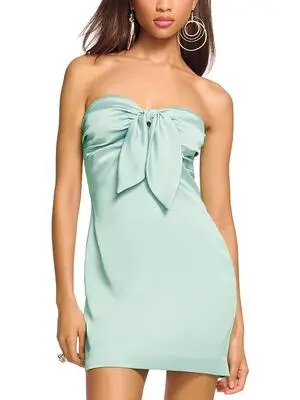 Ramy Brook Orion Tie Detailed Dress - Moonstone