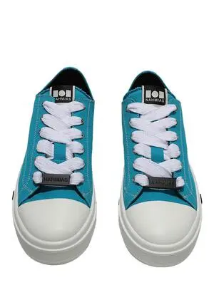 NAHMIAS Five-o Low-top Sneakers - Light Blue