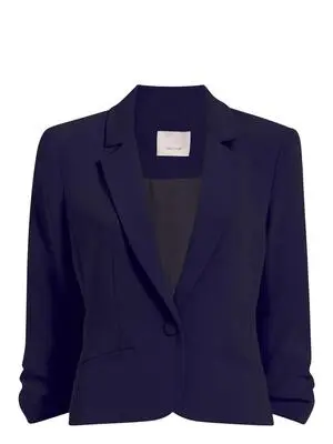 Cinq À Sept Three-quarter Sleeve Blazer - Blue