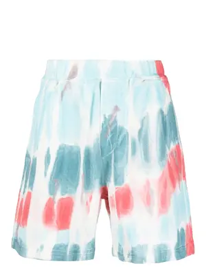 Dsquared2 Distressed Cotton Shorts - Blue