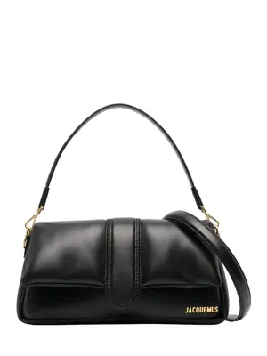 Jacquemus Le Bambimou Leather Shoulder Bag - Black