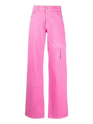 1017 Alyx 9sm High-waist Cotton Cargo Pants - Pink