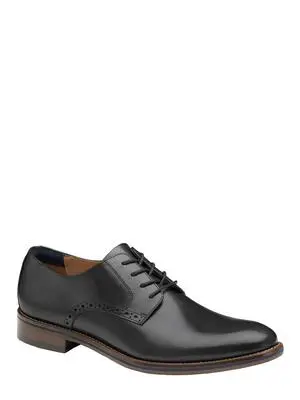 Johnston & Murphy Conard 2.0 Plain Toe Oxford - Black Full Grain
