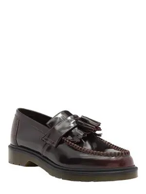 Dr. Martens Adrian Tassel Loafer - Cherry Red