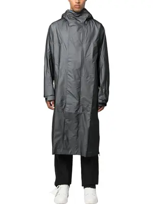 Y3 Gore-tex Long Parka Coat - Grey