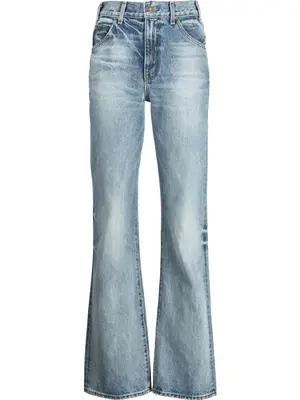 NILI LOTAN Joan Flared Jeans - Blue