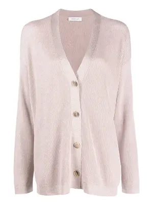 Fabiana Filippi Contrast-border Cardigan - Pink