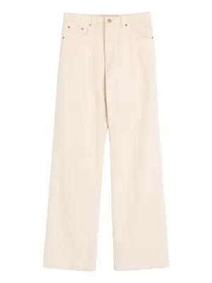 Valentino Garavani Regular Fit Denim Pants - Ivory