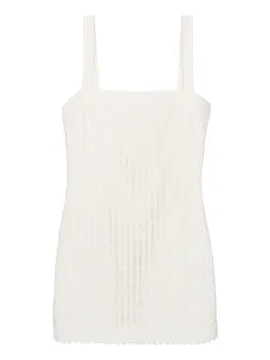 Simkhai Artemis Cotton Minidress - White