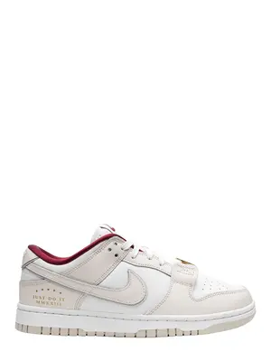 Nike Dunk Low Just Do It Sneakers White/team Red/photon Dust/phantom