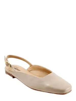 Trotters Trotters Holly Slingback Flat Ivory