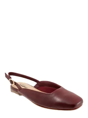 Trotters Trotters Holly Slingback Flat Sangria