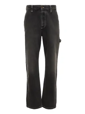 WINNIE N.Y.C Straight Leg Jeans - Black