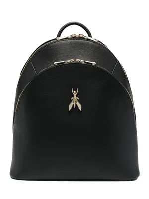 Patrizia Pepe Logo-plaque Backpack - Black