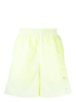 1017 Alyx 9sm Eyelet-detail Straight-leg Shorts - Yellow