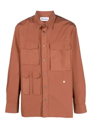ÉTUDES STUDIO Long-sleeve Shirt - Brown