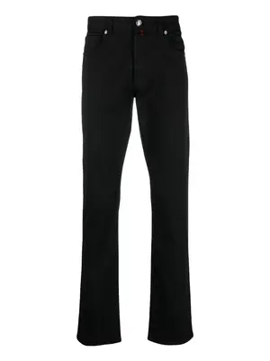 BILLIONAIRE Super Straight Cut Jeans - Black