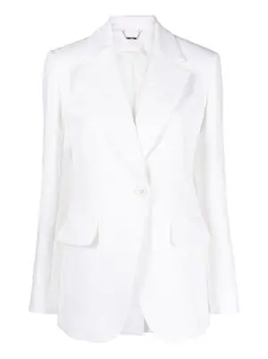 Chloé Single-breasted Blazer - White