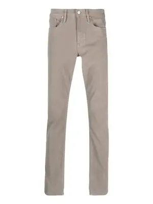 FRAME Straight-leg Chino Trousers - Grey